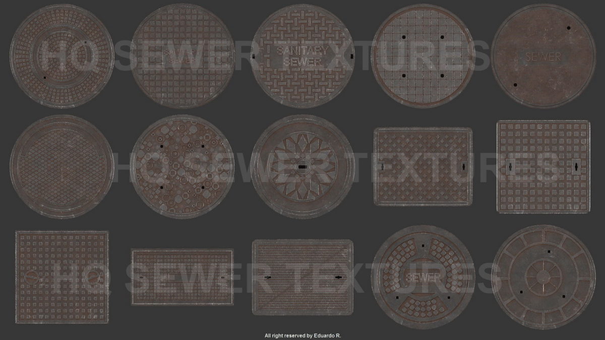 Sewer Texture V1 - Eduardo Roa Portfolio